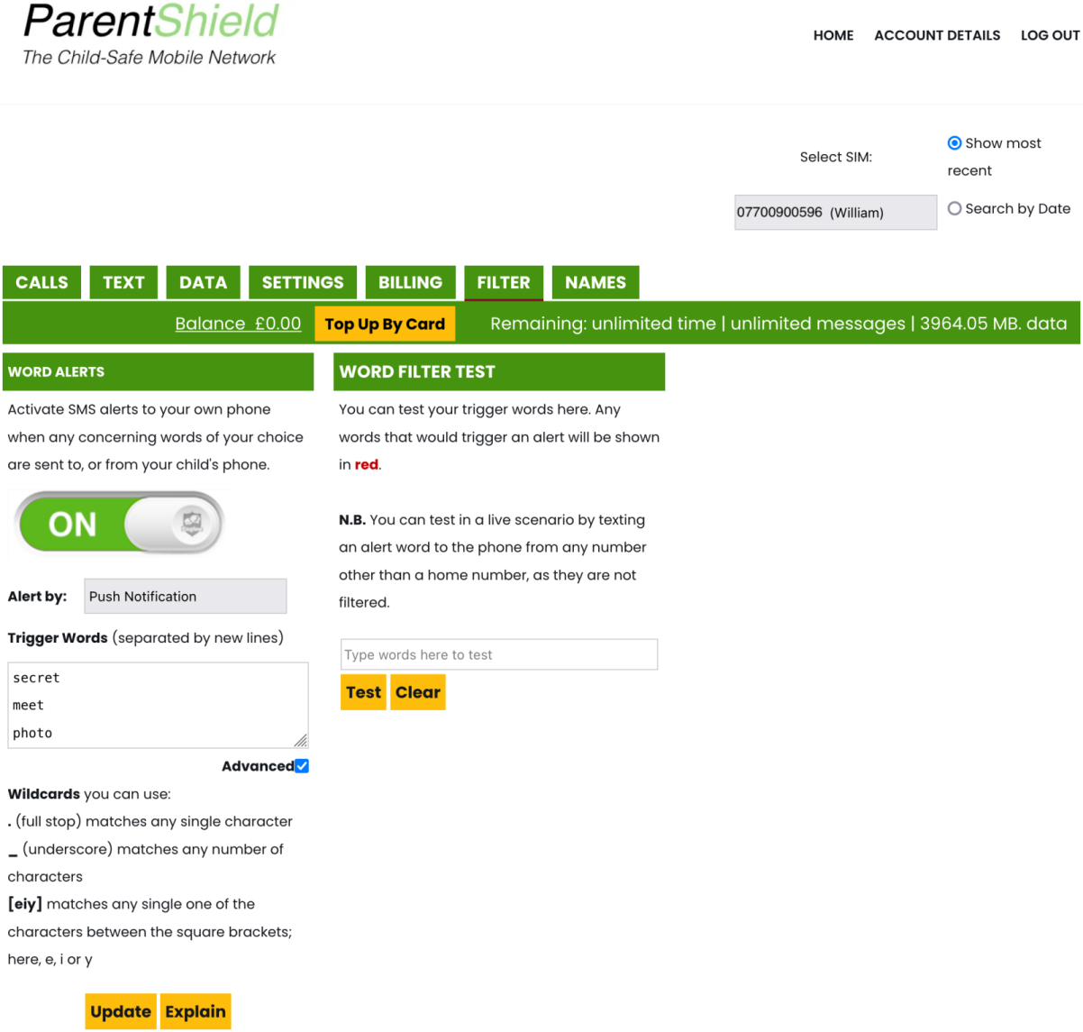 Portal Guide - ParentShield Knowledge Base
