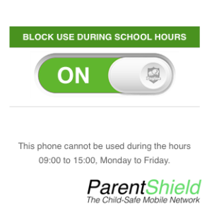 Features of ParentShield SIM for Children