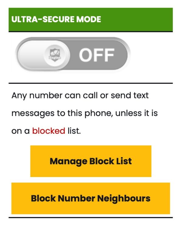 Closed User Group Mobile - ParentShield Child Safe SIM