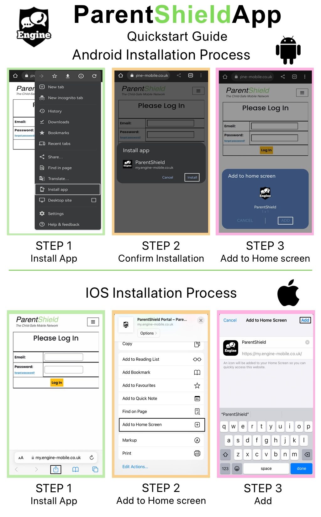 ParentShield App Quickstart guide - ParentShield Child Safe SIM